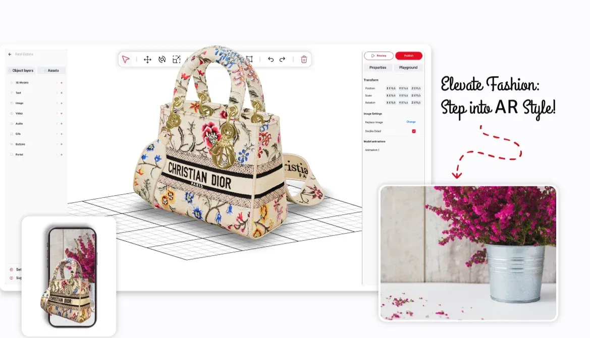 ARLOOPA Augmented Reality creation platform